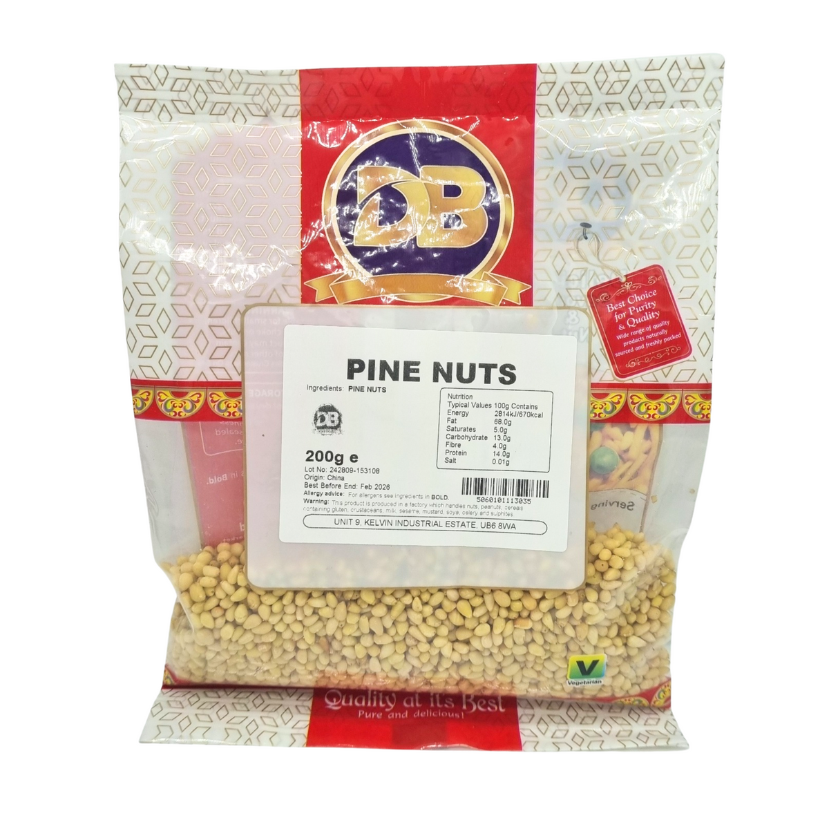 Pine Nuts 200g: Nutrient-Rich, Keto-Friendly, Versatile Culinary Nut ...
