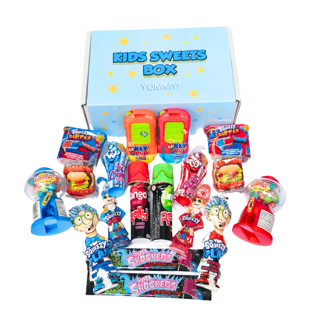 Kids Pick & Mix Sweets Box - 18 Retro Candies | Perfect Party Gift ...