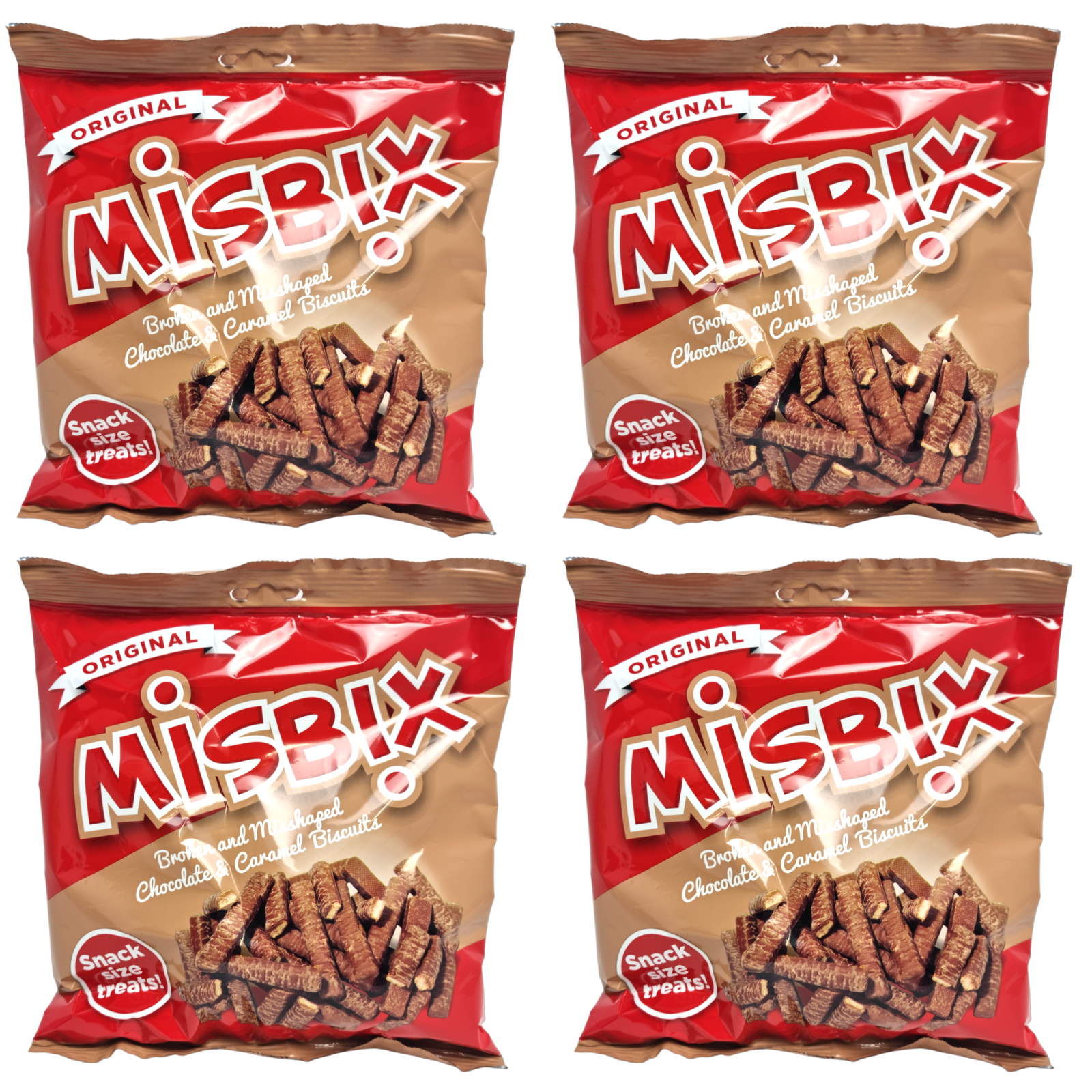 CR SNACKING Broken Chocolate & Caramel Biscuits 1.1kg (4 x 275g)- A ...